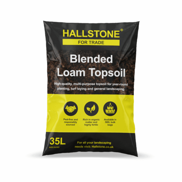Blended Loam Topsoil | 500 L & 35 L | Stocked Nationwide | Hallstone