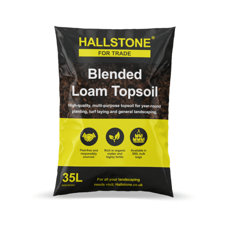 Blended Loam Topsoil | 500 L & 35 L | Stocked Nationwide | Hallstone