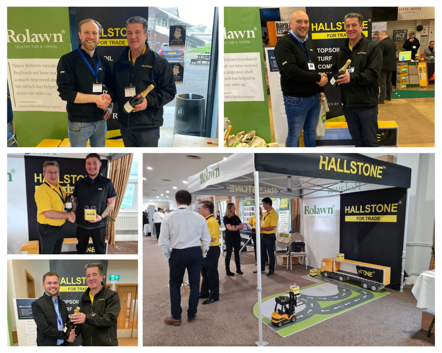 Jewson employees enjoy taking the Hallstone Forklift Challenge | Hallstone
